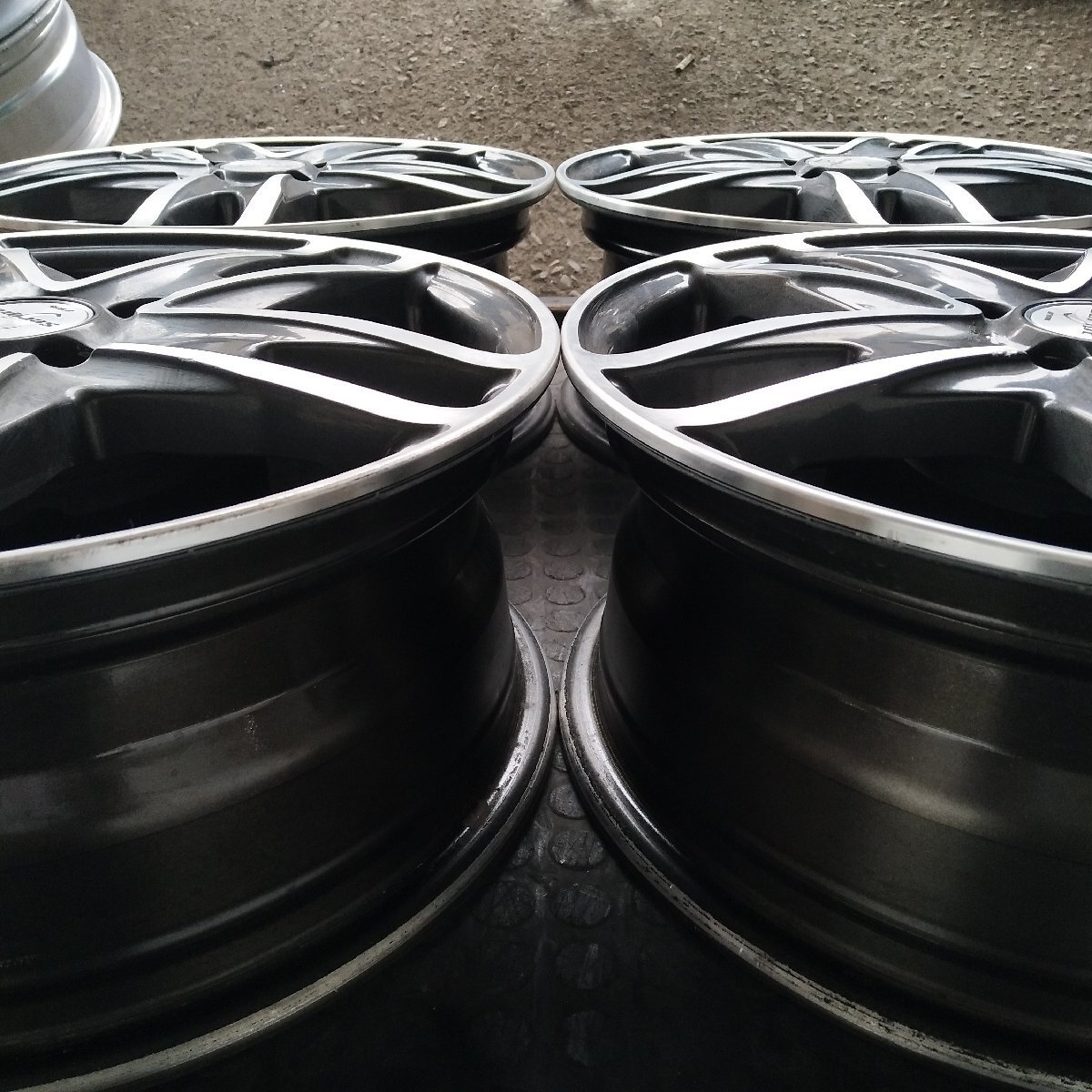 Yahoo!オークション - T2-117【4本価格】【15x6J 4x100 ET+40 ハブ60】...