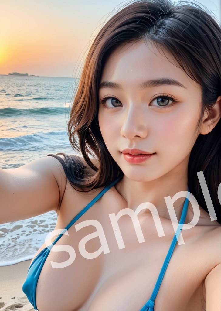 Yahoo!オークション - A0047 【1点もの】高画質 AI美女 リアル 写真 A4...