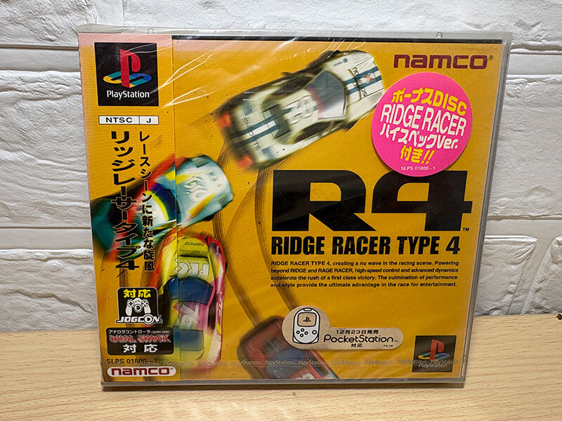日本代購代標第一品牌【樂淘letao】－PS R4 リッジレーサー タイプ4 未開封 プレイステーション 新品