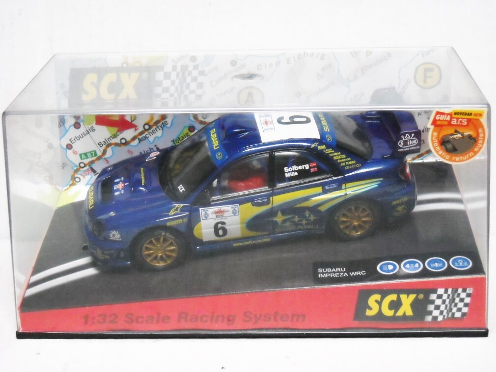 Yahoo!オークション - スバル インプレッサ WRC 1/32 SCX