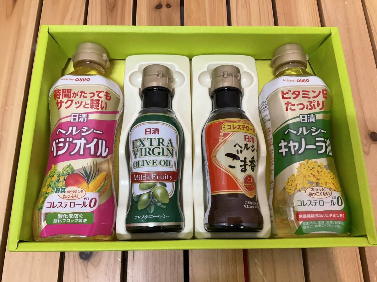 Yahoo!オークション - 日清オイリオ ヘルシーオイルギフトセット「OV-2...