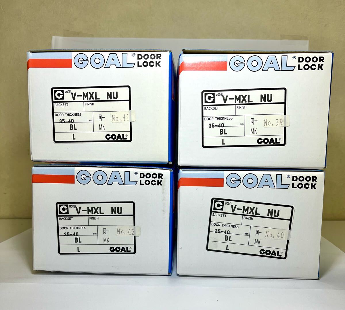 Yahoo!オークション - 【未使用訳あり】GOAL V-MXL NU 【L】2個セット ...