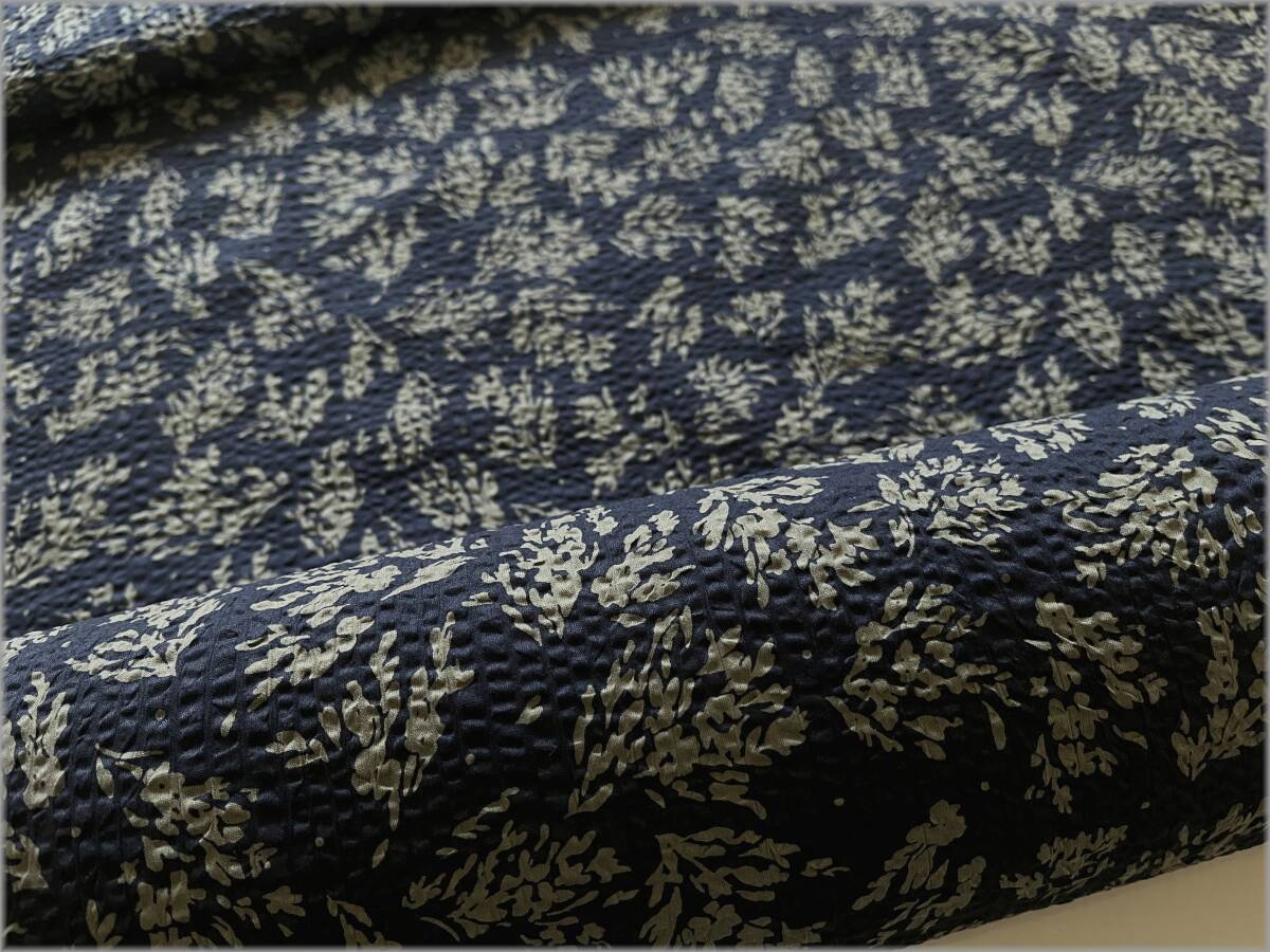 Yahoo!オークション - mets 5.7m 80ローンリップル ボタニカル navy ol...