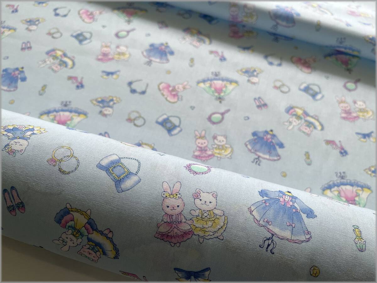 Yahoo!オークション - mets 6.5m うさぎドレス CBポプリン sherbet blu...