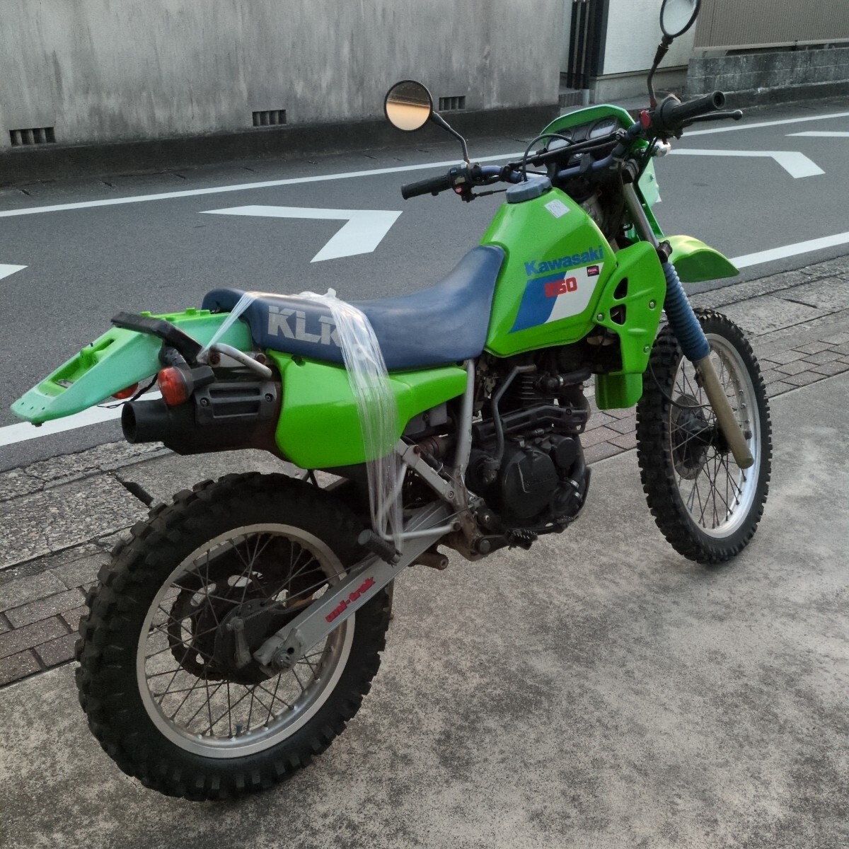 Yahoo!オークション - カワサキ KL250R 実走行18 700km 書類な...