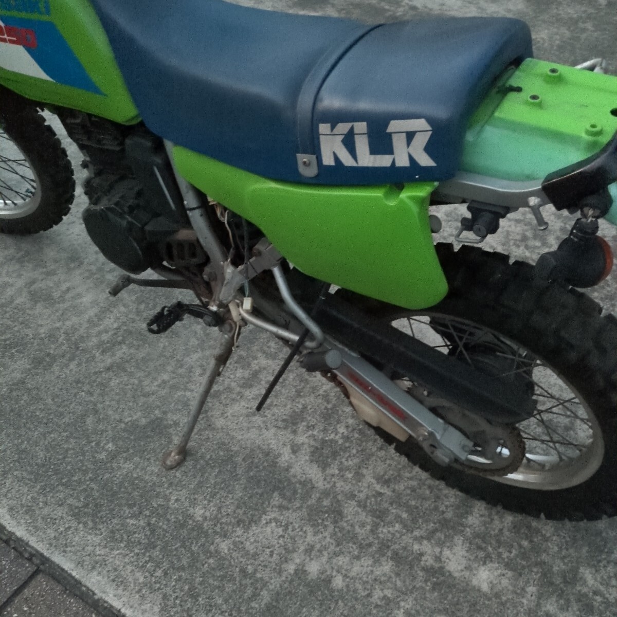 Yahoo!オークション - カワサキ KL250R 実走行18 700km 書類な...