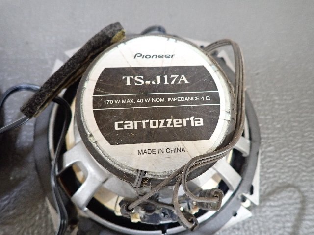 Yahoo!オークション - Carrozzeriaカロッツエリア 17cm/2Wayスピ...