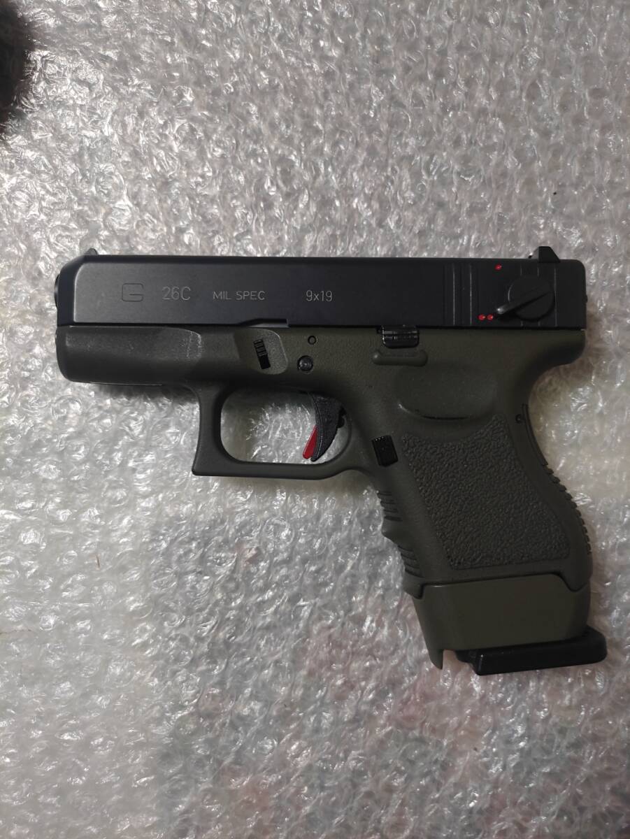 Yahoo!オークション - G26C MIL SPEC 9×19 GLOCK グロック ガスガン