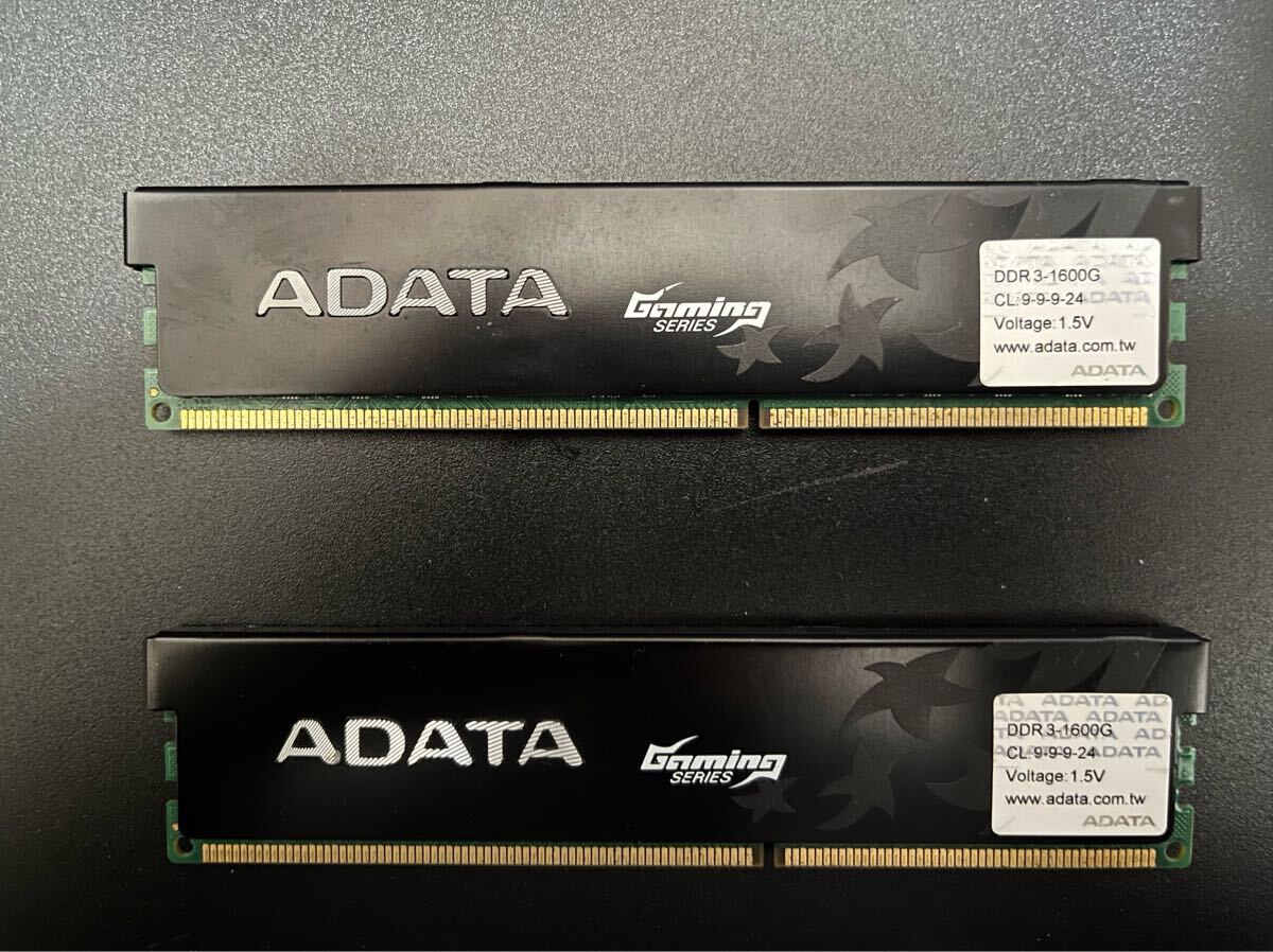 Yahoo!オークション - ADATA Gaming DDR3-1600G 4G × 2枚 8GB