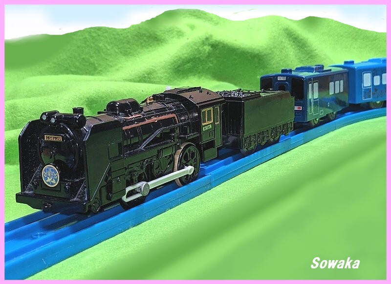 Yahoo!オークション - 希少 美品 プラレール JR東日本 銀河SL C58-2...