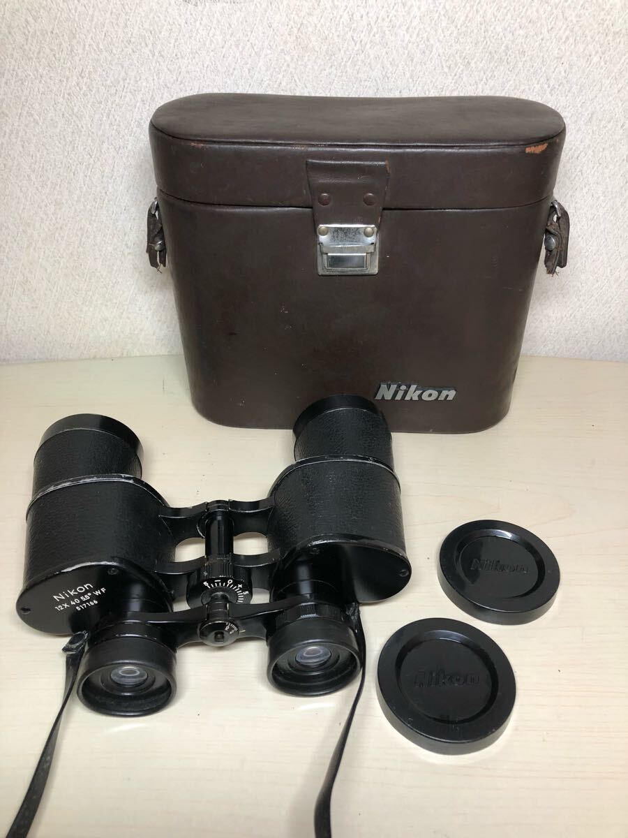 Yahoo!オークション - (リサイクル) Nikon 12x40 5.5° WF 昭和レトロ ...