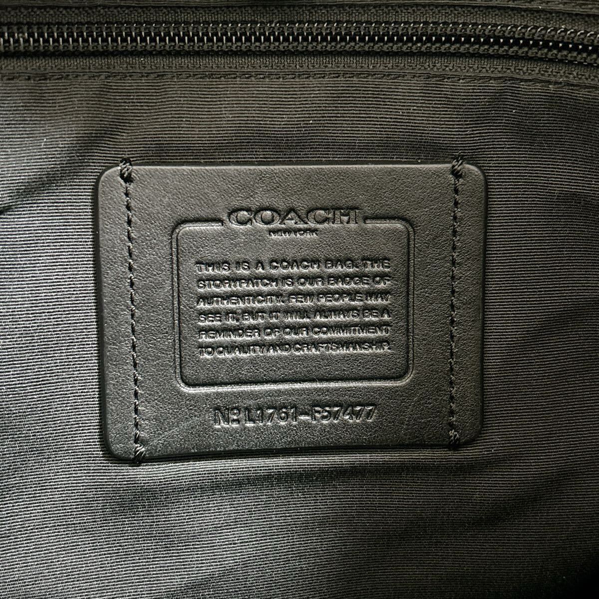 Yahoo!オークション - M154 定価13万 COACH コーチ パーフォレイテッド...