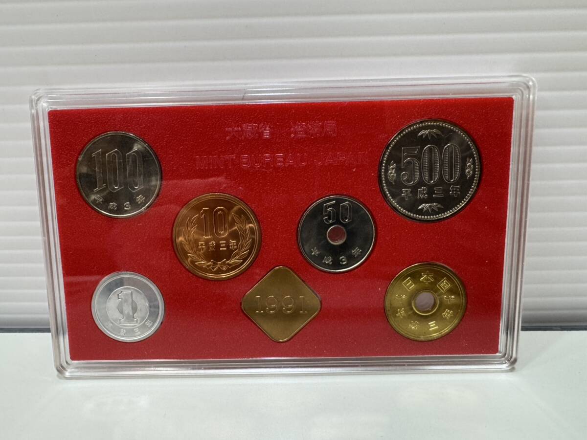 8点セット 1991年 平成3年 通常 ミントセット 貨幣セット 記念硬貨 記念貨幣 貨幣組合 コイン coin 額面5328円 ZM1867(平成)｜売買されたオークション情報、yahooの ...