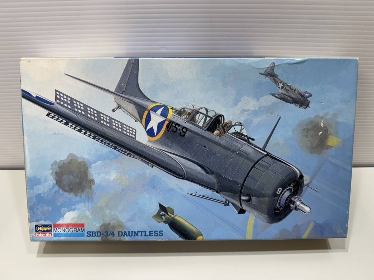 Yahoo!オークション - 未組立 SBD-3/4 ドーントレス1/48 プラモデル ZM...
