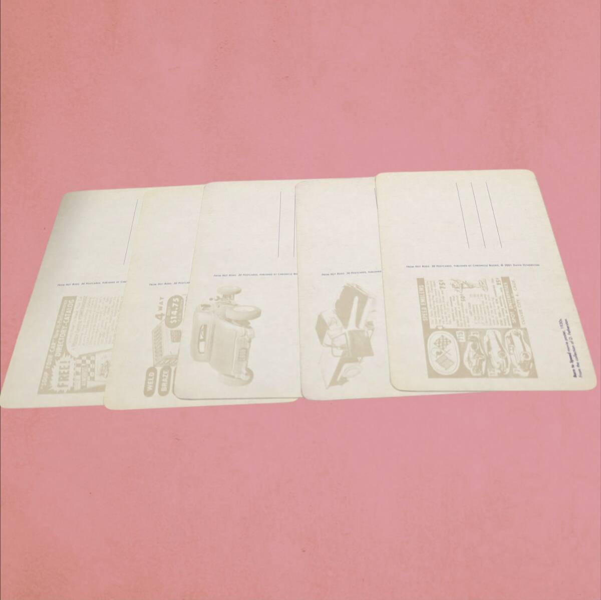 Yahoo!オークション - HOT RODS Postcards HOT RODS ポストカードセッ...