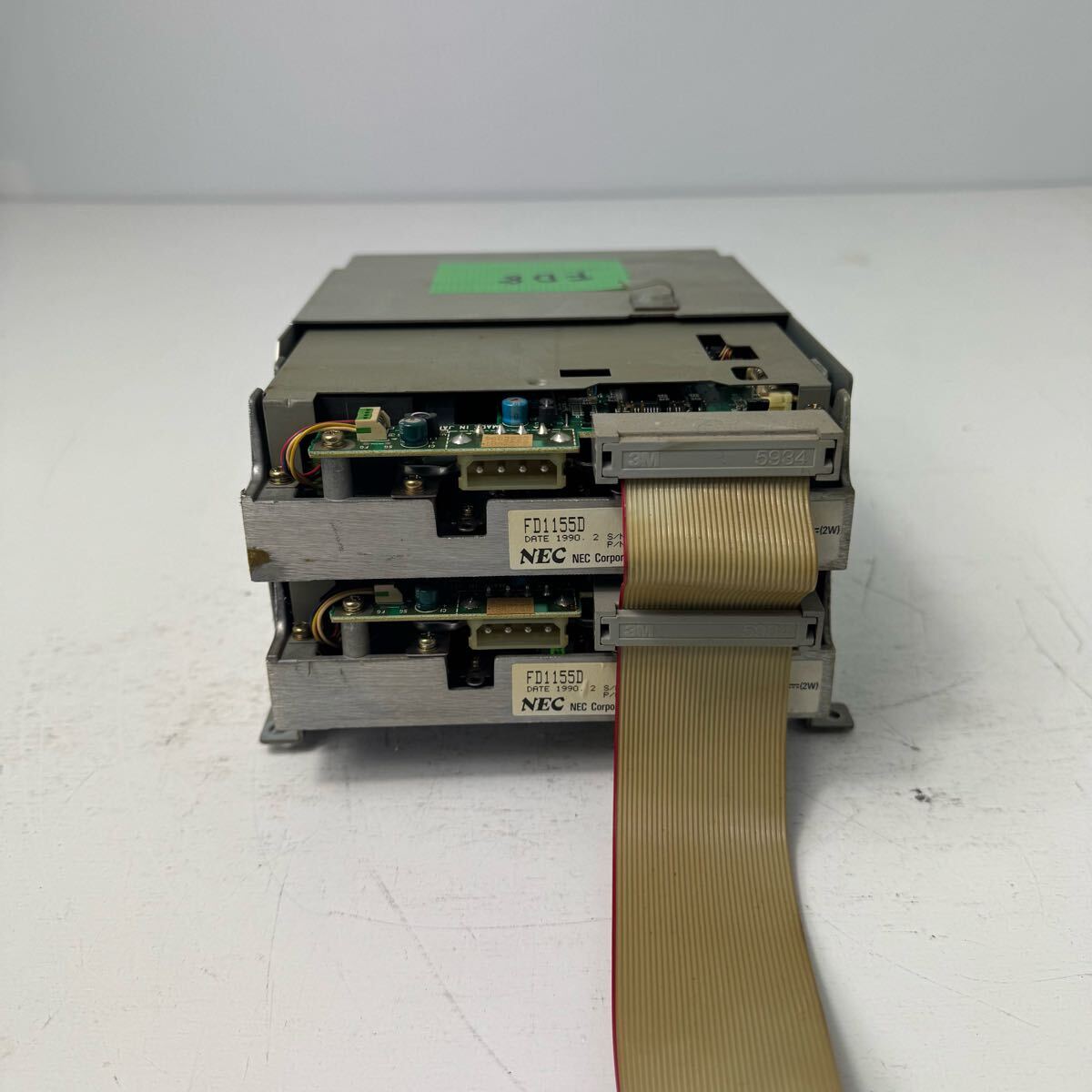 Yahoo!オークション - FD8 動作未確認 NEC FD1155D 2台 ケーブル付属 P...