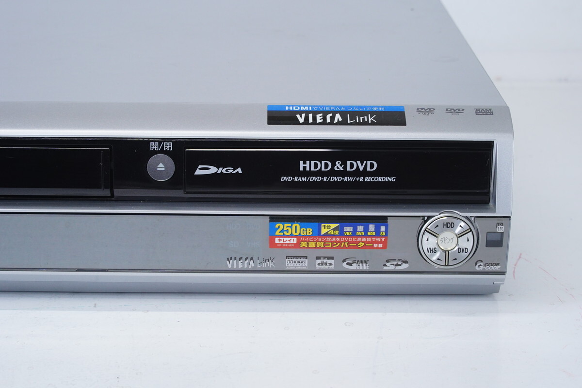 Yahoo!オークション - 2.214 Panasonic VHS / DVD / HDDレコーダー DMR...