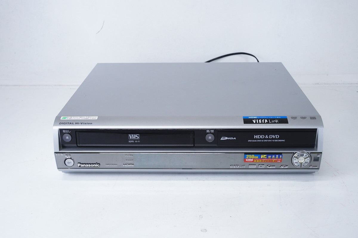 Yahoo!オークション - 2.214 Panasonic VHS / DVD / HDDレコーダー DMR...