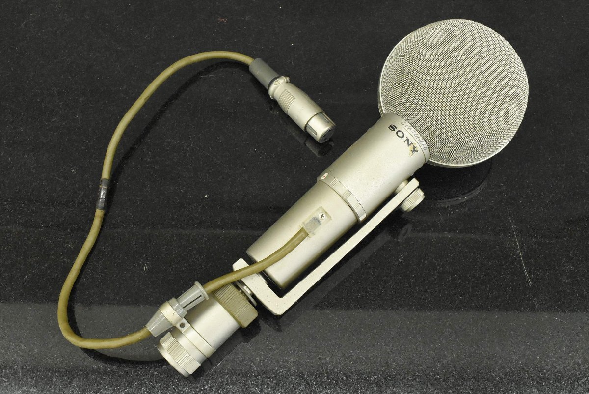 Yahoo!オークション - 【J】SONY C-500R コンデンサーマイク ソニー ②