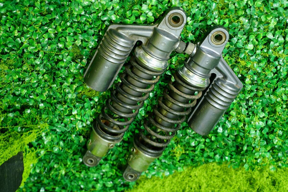 Yahoo!オークション - カワサキ ゼファー400 純正 リアサス 左右 全長3...