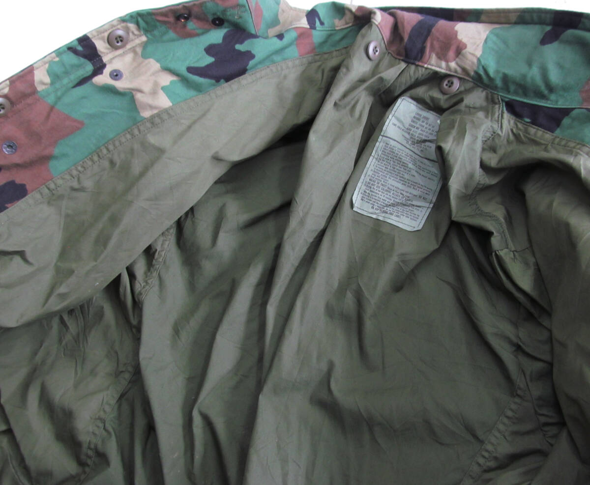 Yahoo!オークション - 96年 米軍実物 迷彩 カモフラ フィールドジャケ...