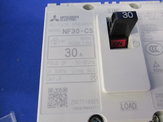 Yahoo!オークション - ノーヒューズブレーカ3P30A NF30-CS