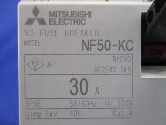 Yahoo!オークション - ノーヒューズブレーカー3P3E30A NF50-KC