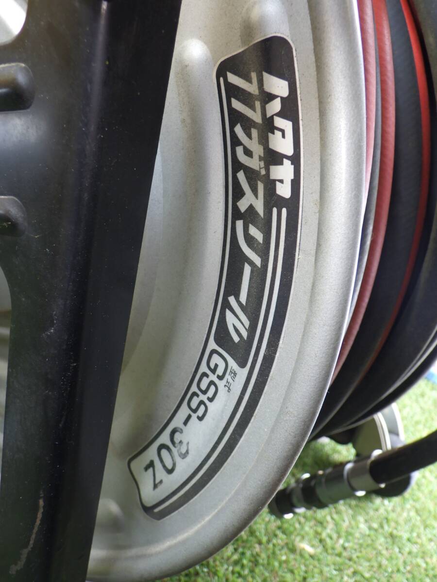 Yahoo!オークション - 動作未確認 ハタヤ ガスリール GSS-30Z型 ガスホ...