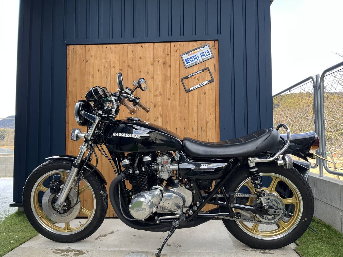 z1 kz900 黒豆 1976y 実働 車検8年11月 カワサキ(751cc以上)｜売買されたオークション情報、yahooの商品情報をアーカイブ公開 - オークファン（aucfan.com）