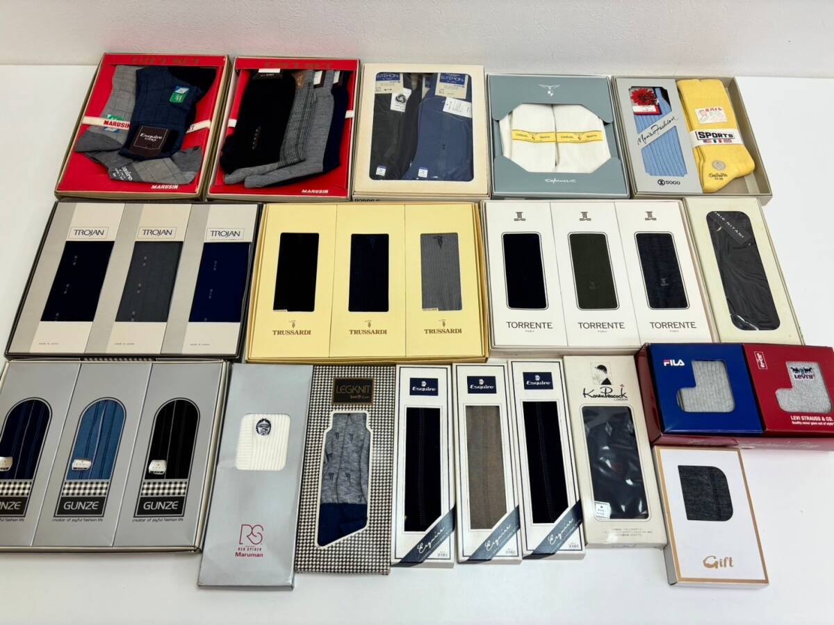 Yahoo!オークション - T228F メンズ 靴下 18箱 まとめ セット ビジネス...