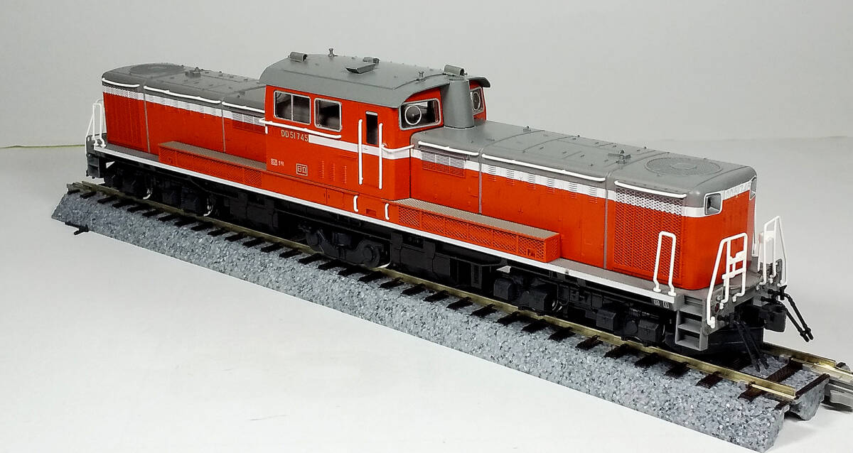 Yahoo!オークション - 【HOゲージ】DD51ディーゼル機関車（KATO）貨車5...