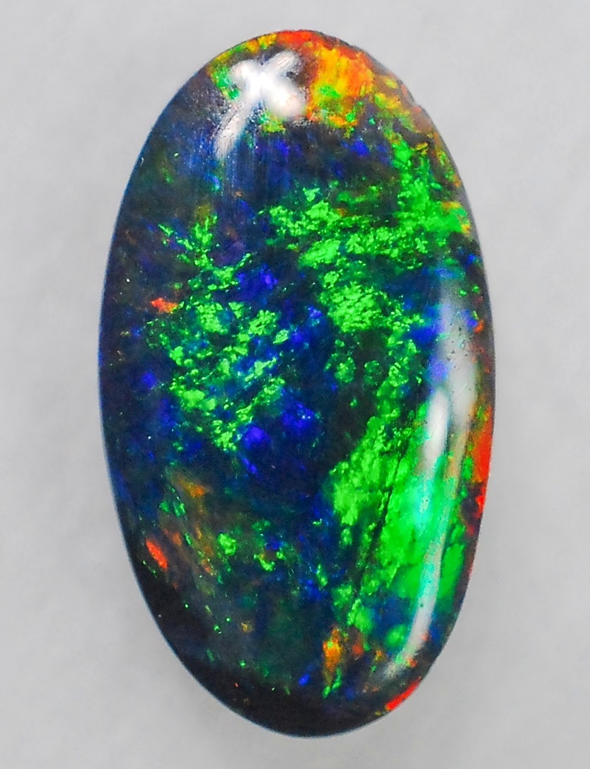 Yahoo!オークション - 【100円～】天然ブラックオパール 0.7ct C...