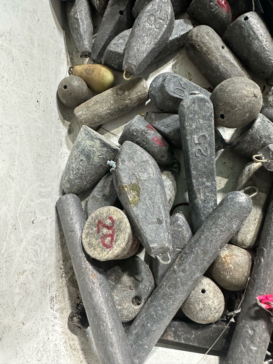 Yahoo!オークション - おもり 錘 約5g〜27g 全てセット目方20kg