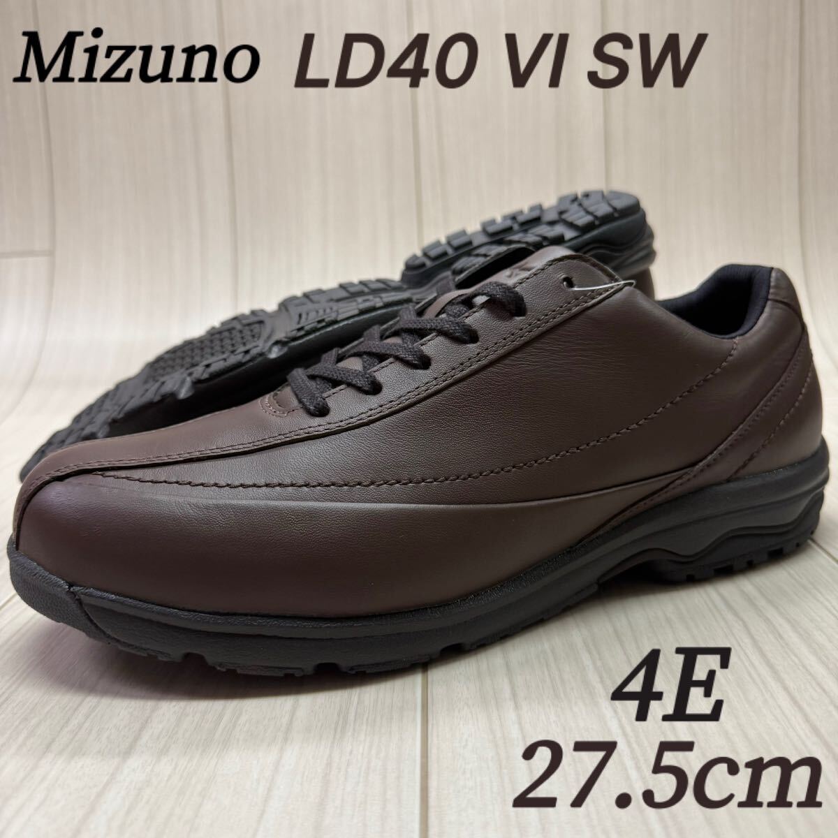 ミズノ ウォーキングシューズ LD40 Ⅵ SW B1GC220358 27.5cm ダークブラウン(27.5cm)｜売買されたオークション情報、yahooの商品情報をアーカイブ公開 ...
