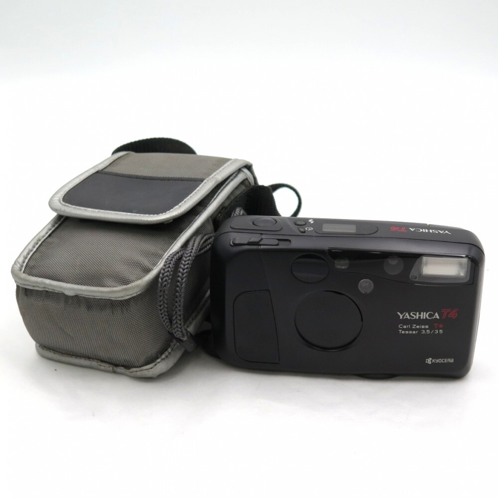 Yahoo!オークション - 1円〜 Kyocera 京セラ YASHICA T4 コンパクトフ...