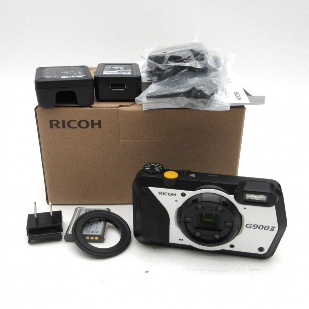 Yahoo!オークション - 1円〜 RICOH リコー G900 II デジタルカメラ 箱...