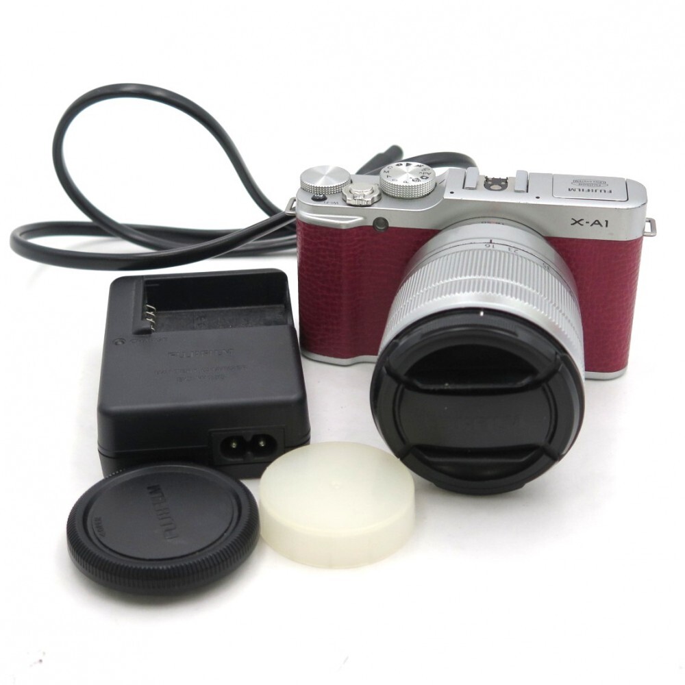 1円〜 FUJIFILM X-A1 ミラーレス一眼カメラ SUPER EBC XC 16-50mm 1:3.5-5.6 OIS 動作不良有 ジャンク品 y63-3465352 Y商品(富士 ...