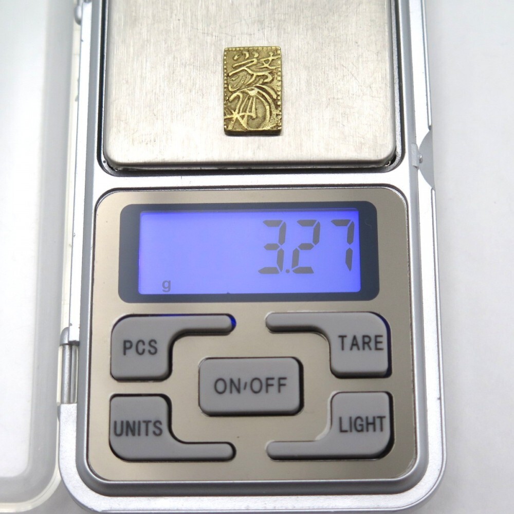 Yahoo!オークション - 1円〜 古銭 元文一分金 量目 約3.27g 貨幣 金貨 ...