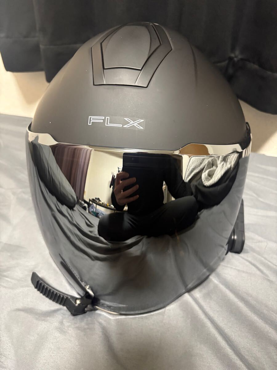 Yahoo!オークション - LEAD リード FLX ジェットヘルメット マットブラ...