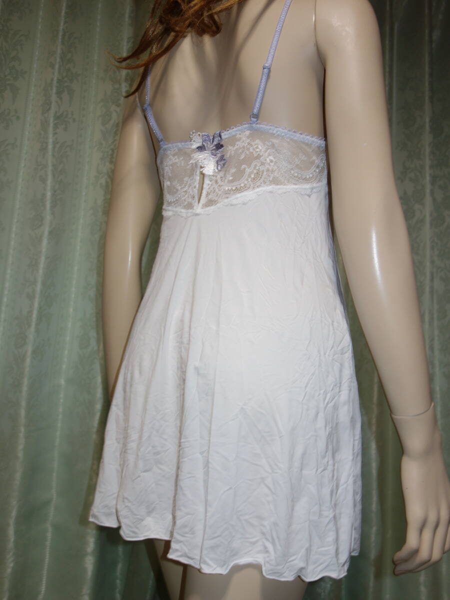 Yahoo!オークション - S34 白いスリップ 胸パッド付 Mサイズ