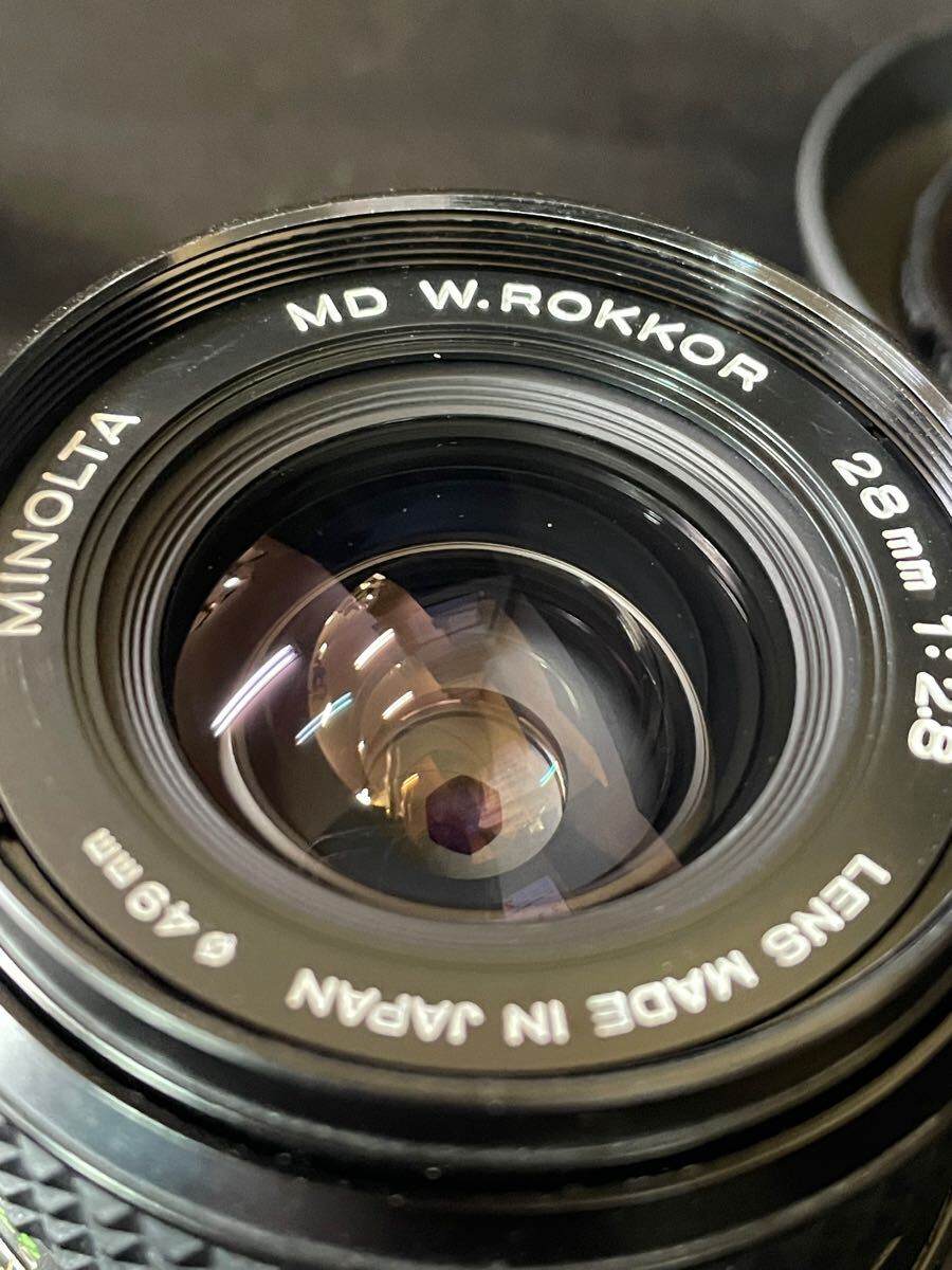 カメラレンズ MINOLTA ミノルタ MD W.ROKKOR 28mm 1:2.8 φ49mm レンズ(ミノルタ)｜売買されたオークション情報、yahooの商品情報をアーカイブ公開 ...