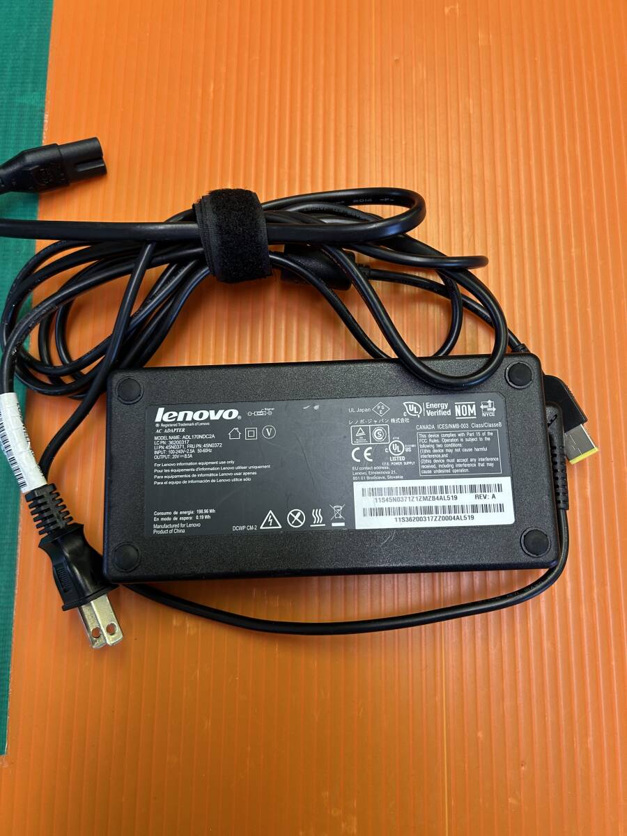 Lenovo ACアダプタ ADL170NDC2A 20V 8.5A 角型 1(IBM、レノボ)｜売買されたオークション情報、yahooの商品情報をアーカイブ公開 - オークファン ...