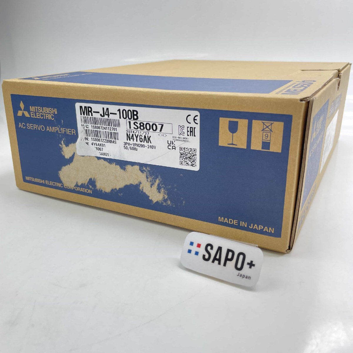 Yahoo!オークション - MR-J4-100B 2024年製 箱破れ有/印字有 MELSERVO-...