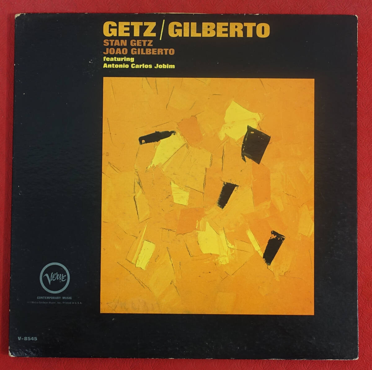 Yahoo!オークション - US VERVE MONO V-8545 オリジナル GETZ / GILBER...