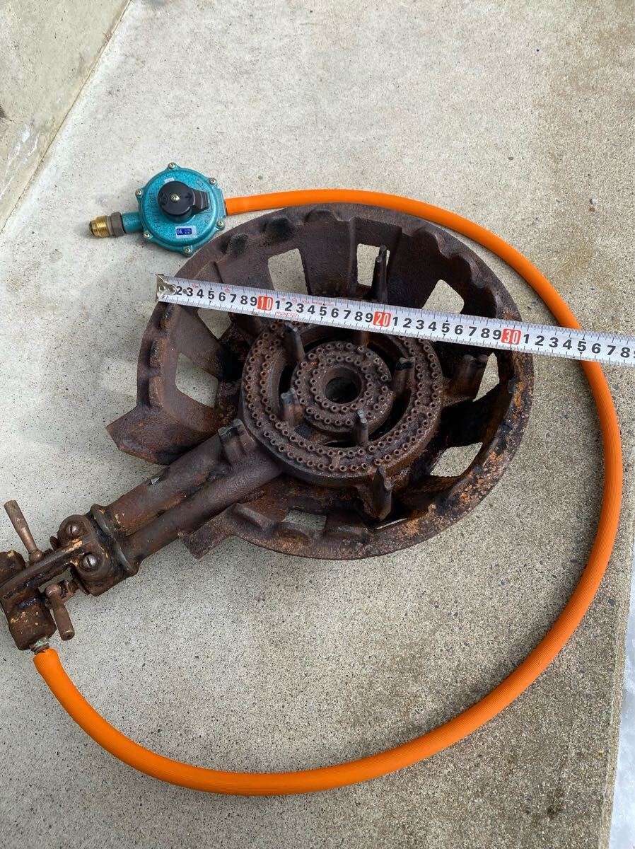 大栄産業 ガス コンロ 鋳物コンロ 調整器 ホース付 LPガス 厨房機器 五徳 業務用 二重(コンロ)｜売買されたオークション情報、yahooの商品情報をアーカイブ公開 - オークファン ...