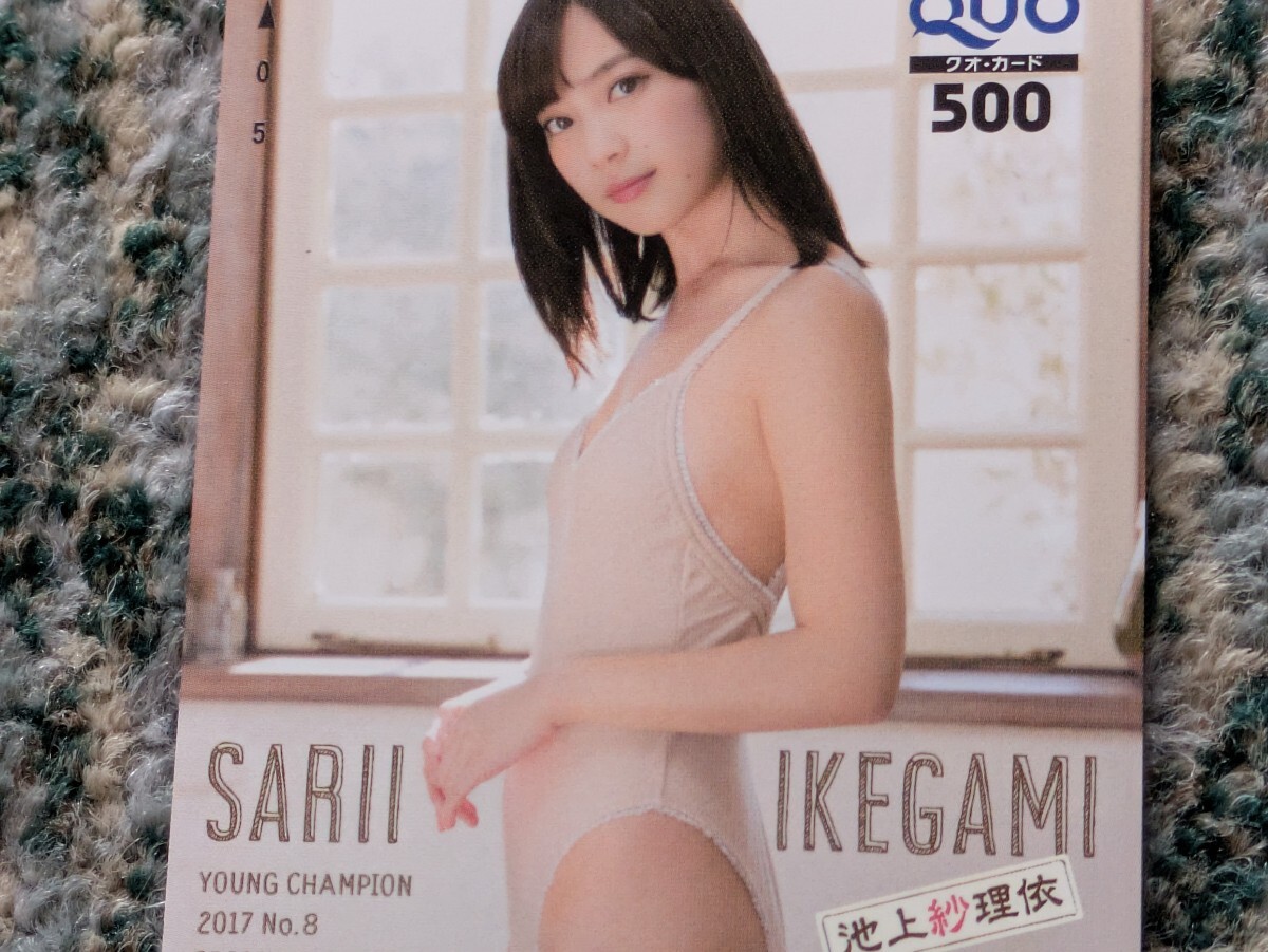 Yahoo!オークション - 池上紗理依 SARII IKEGAMI ヤングチャンピオン ...