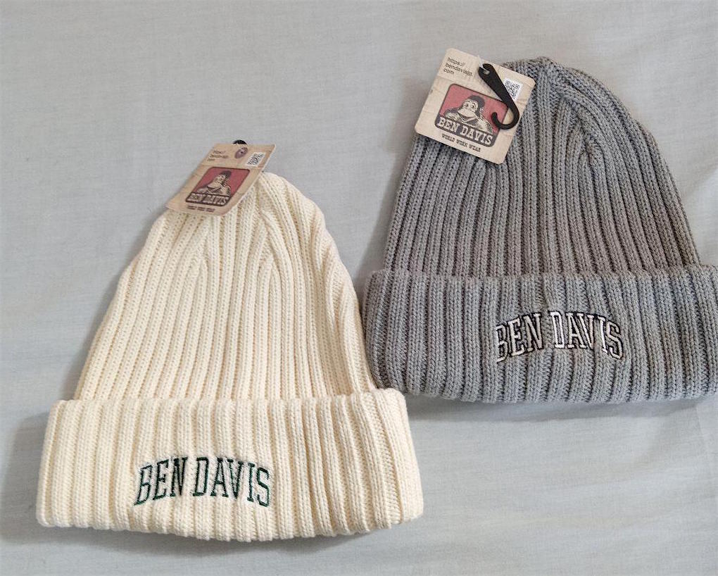 Yahoo!オークション - 新品 ベンデイビス ニットキャップ 2個セット C