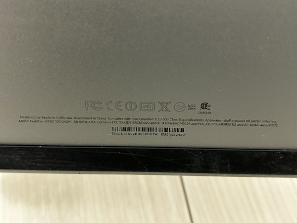 Yahoo!オークション - 5143 ジャンク 部品取りとして Apple アップル ...