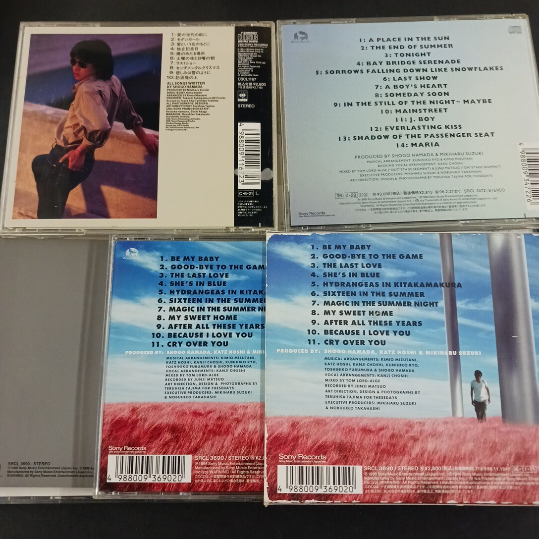 Yahoo!オークション - CD_17】浜田省吾 CD7枚 まとめて