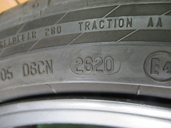 Yahoo!オークション - 【W93】ENKEI PF05 & コンチネンタル スポーツコ...